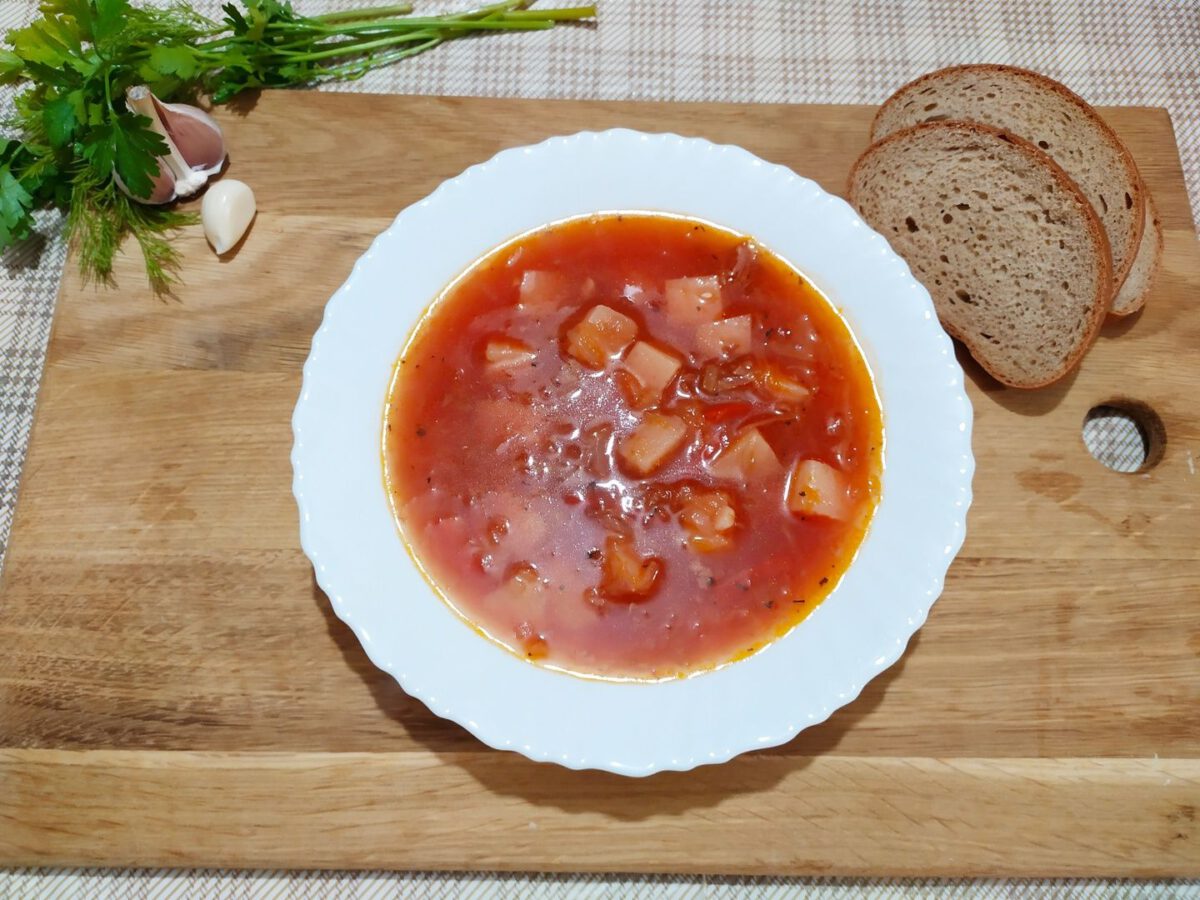 Борщ - пошаговый рецепт с 10 фото - 2D-Recept